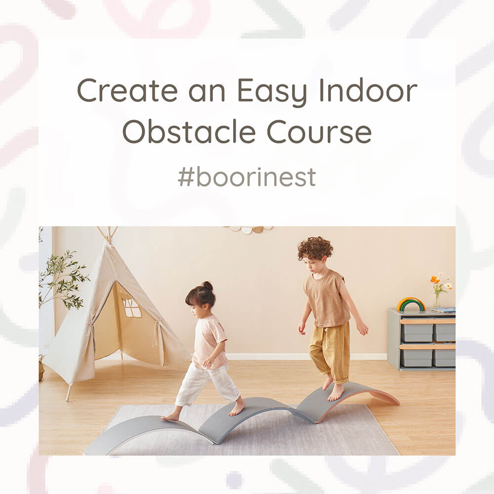 Create an Easy Indoor Obstacle Course | Boori UK