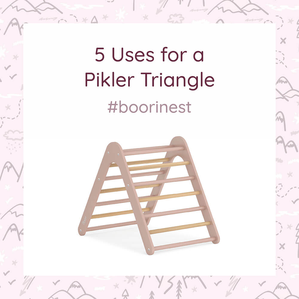 5 Creative Ways to Use a Pikler Triangle | Boori UK