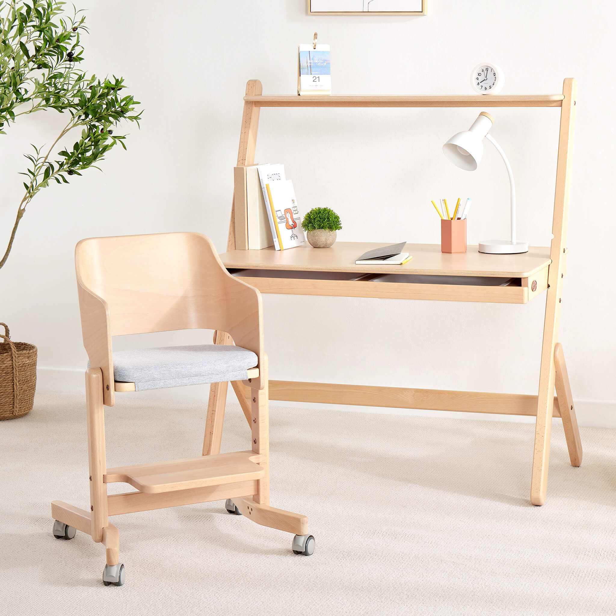 Elite Study Desk and Chair Bundle | Boori UK