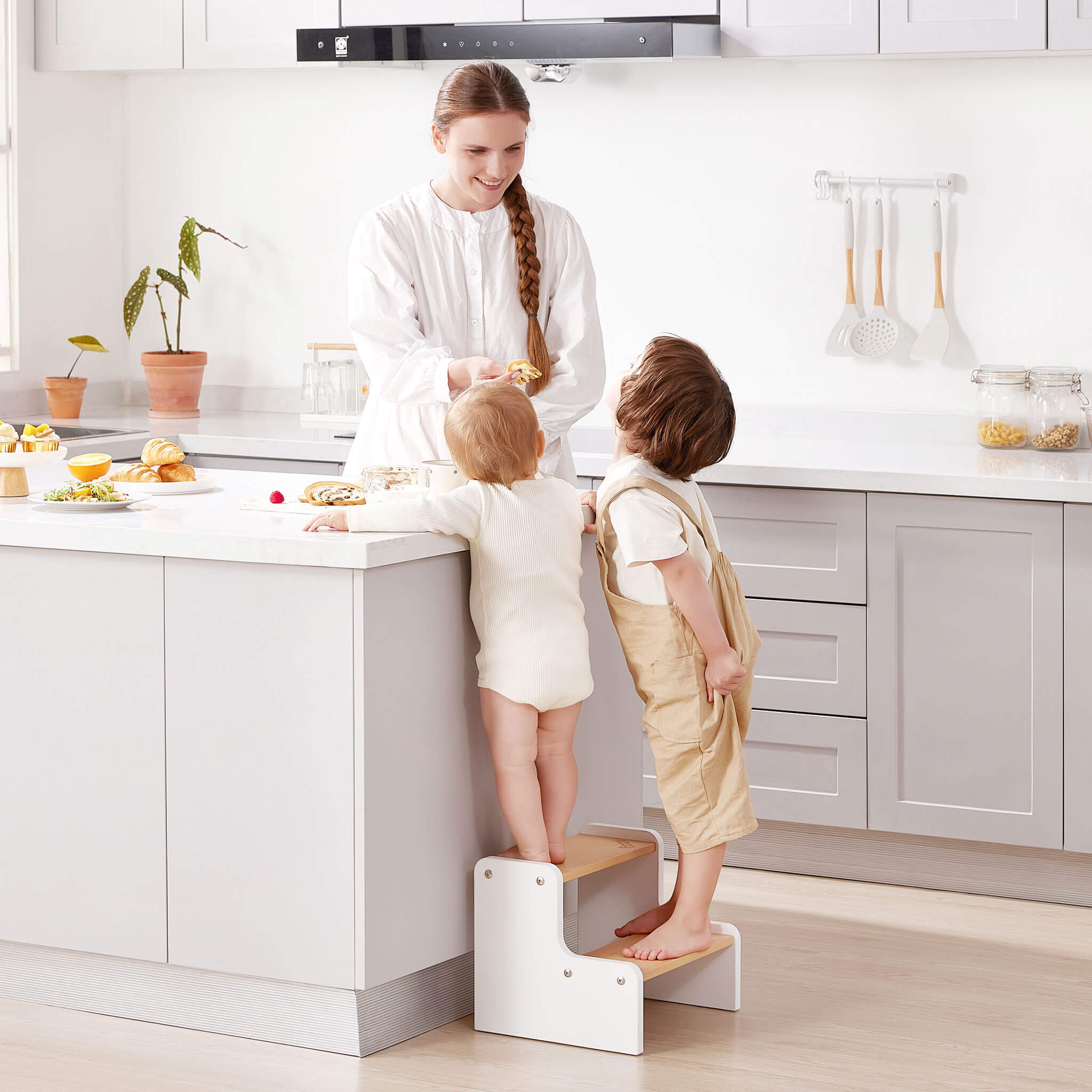 Tidy Foot Step Stool - Toddler Step Stool – Boori UK