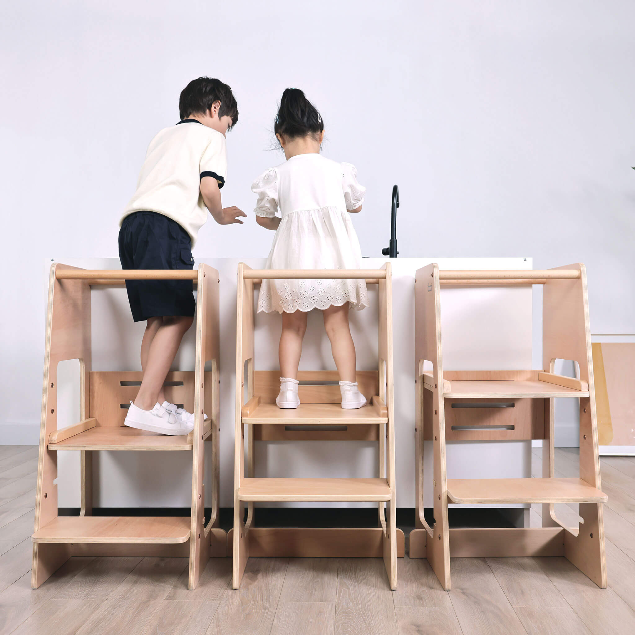 Tidy Learning Tower for Kids – Boori UK