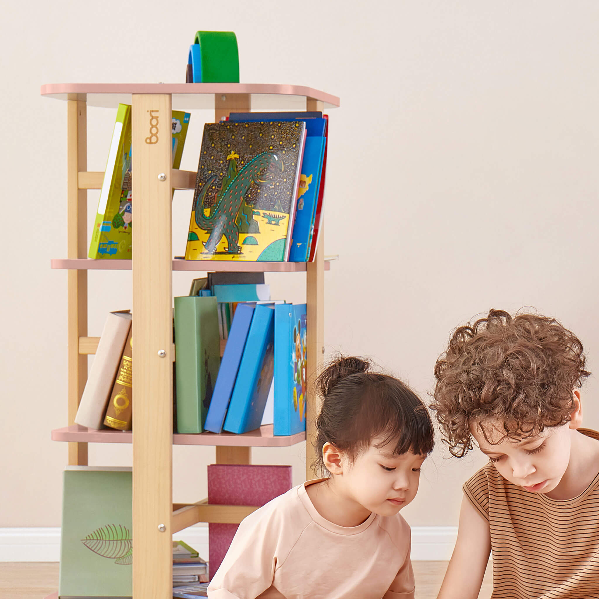 Tidy Rotating Bookshelf - Easy & Durable Storage – Boori UK