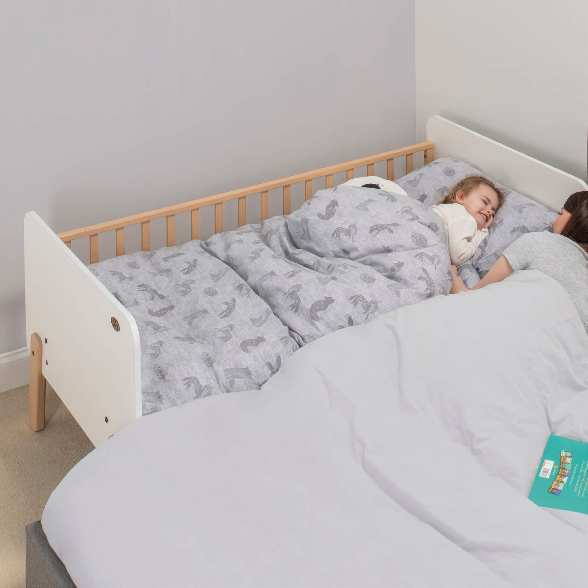 Natty Bedside Bed - Sleep Solution for Toddlers – Boori UK