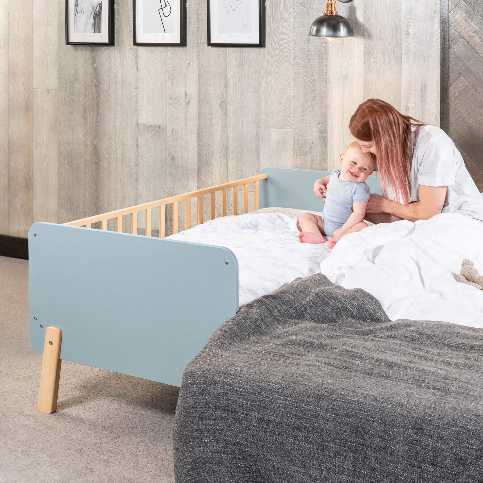 Natty Bedside Bed - Sleep Solution for Toddlers – Boori UK