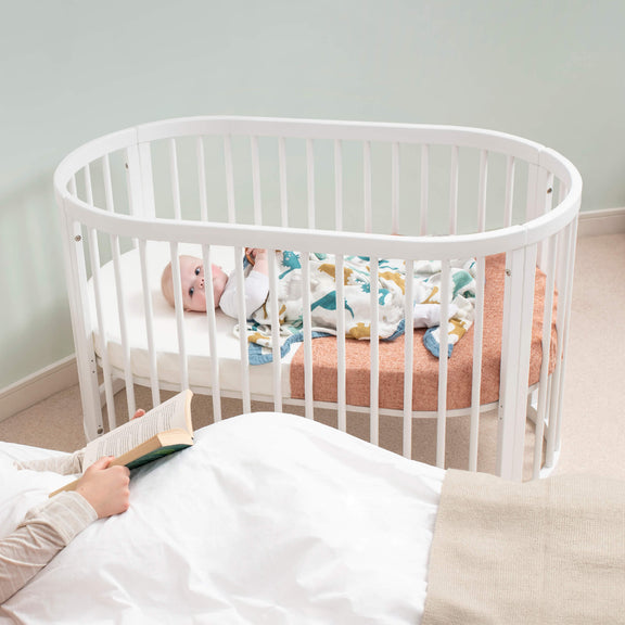 Oasis Oval Cot: Modern, Stylish, Secure – Boori UK