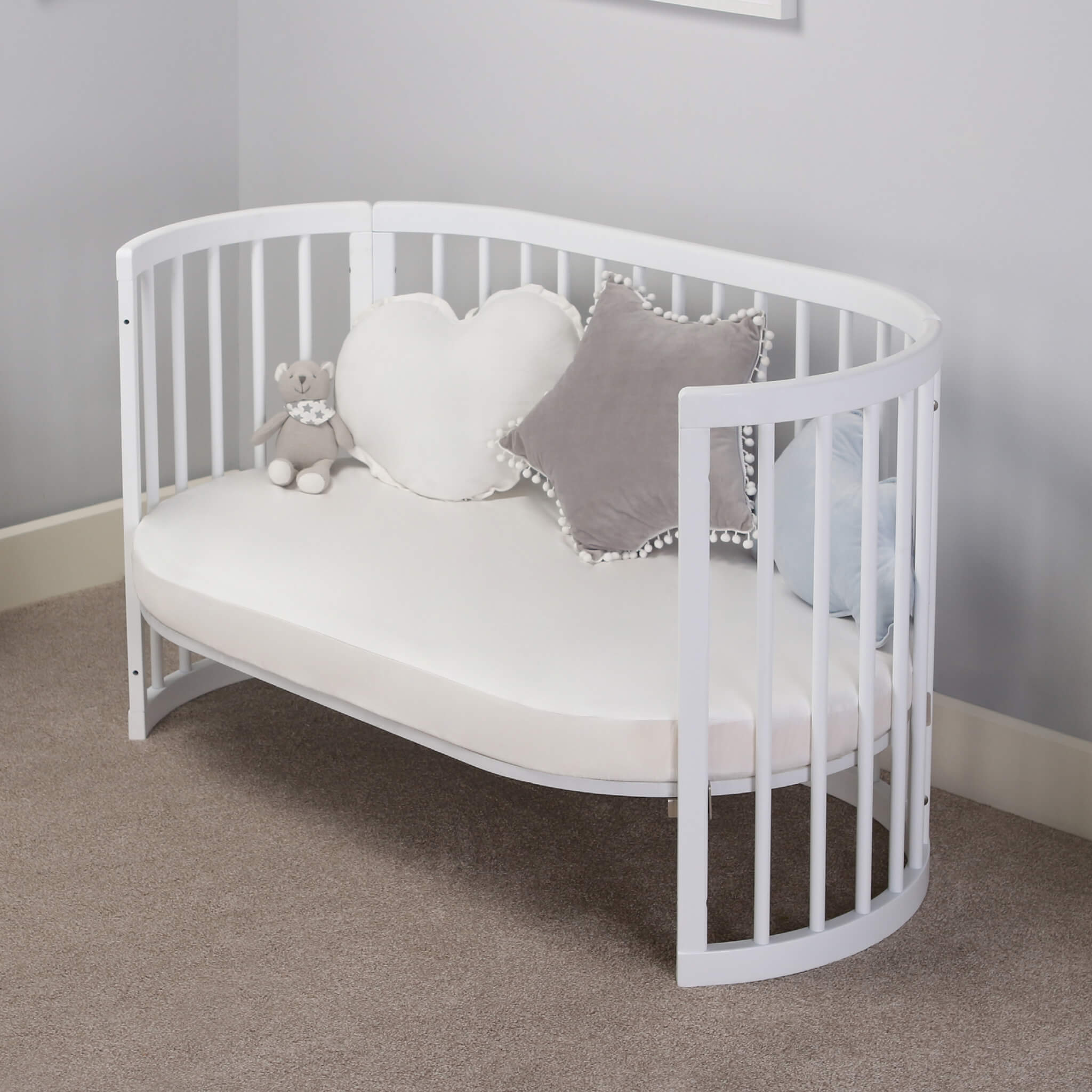 Oasis Oval Cot: Modern, Stylish, Secure – Boori UK